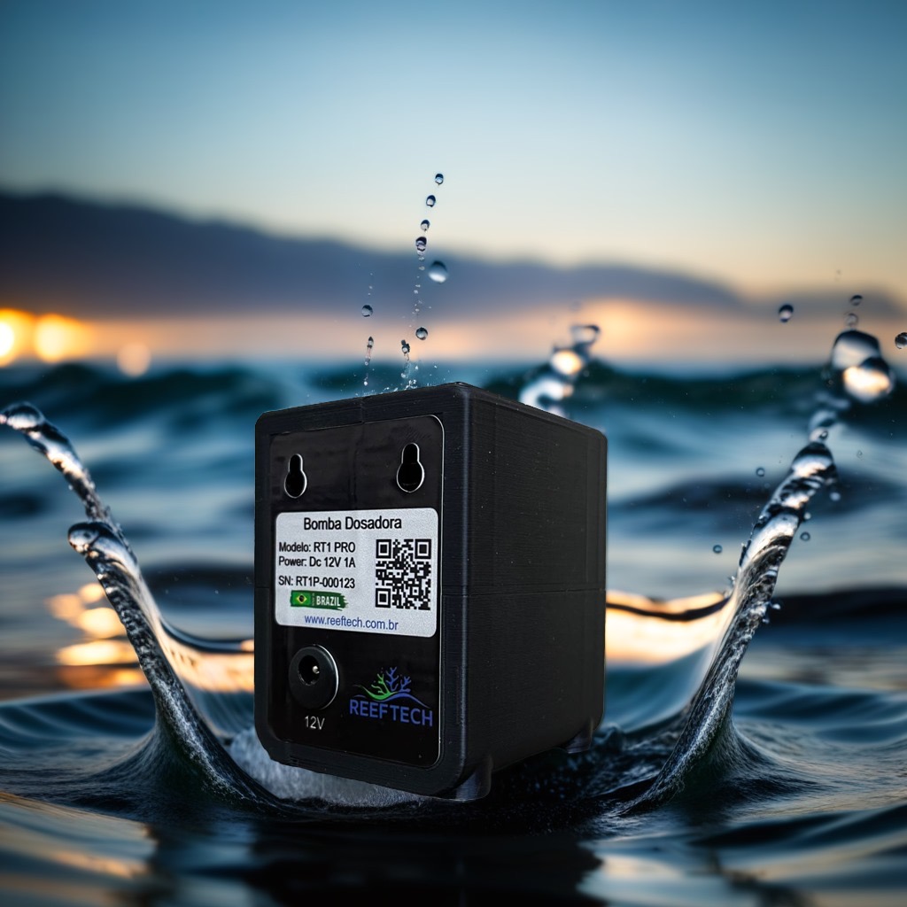 ReefTech - RT1 PRO | Bomba Dosadora Inteligente para Aquários Marinhos